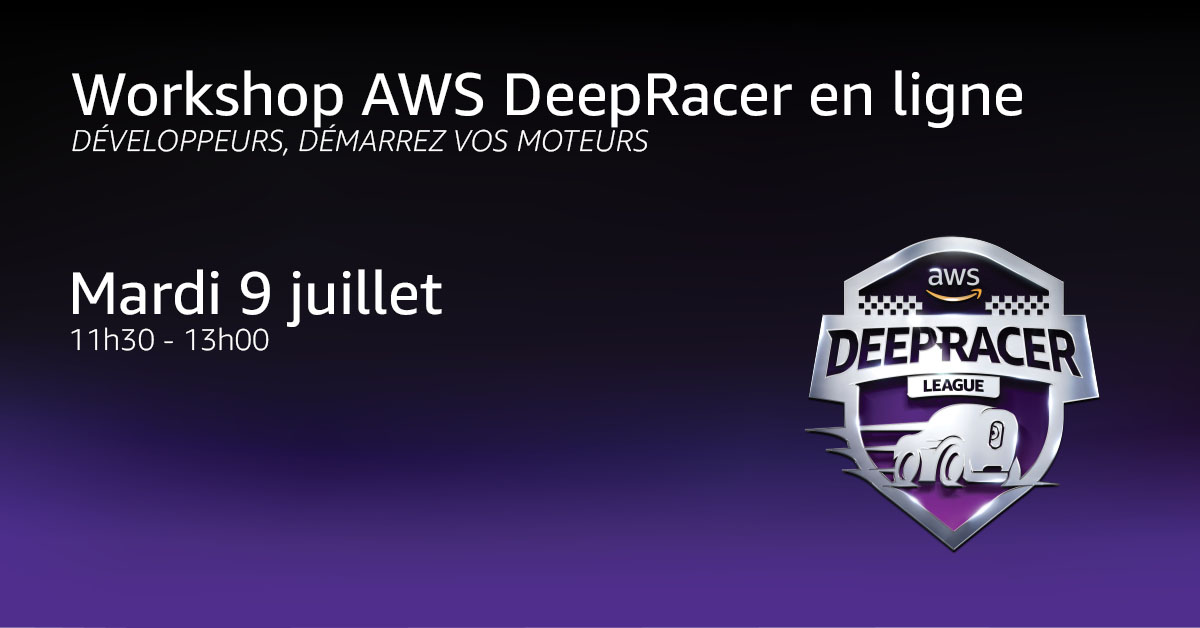 Workshop AWS DeepRacer en ligne